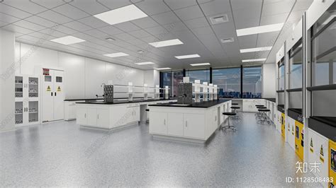 现代生物化学医疗资源实验室su模型下载【id 1128508483】 知末su模型网