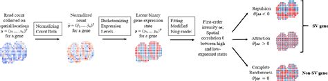 figure 1 from bayesian modeling of spatial transcriptomics data via a modified ising model