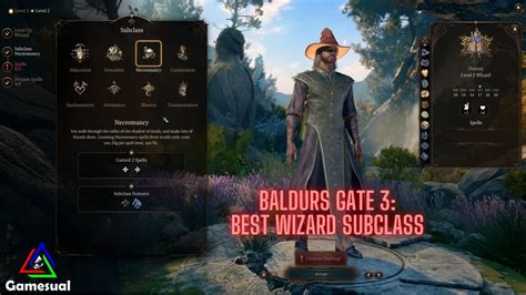 Baldurs Gate 3 Best Wizard Subclass [ranked] Gamesual