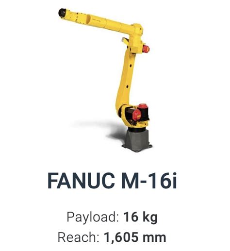 Fanuc M 16i Data Sheet R A B Industries Inc