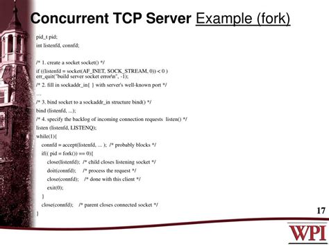 Ppt Concurrent Server Using Selective Repeat Data Link Layer