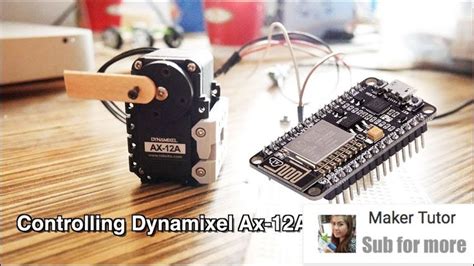 Controlling Dynamixel Ax 12a With Nodemcu Esp8266 On Arduino Ide