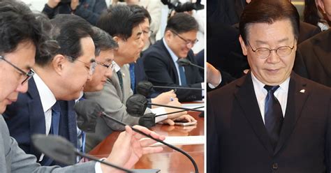 이재명 체포동의안 표결 2~3일 전부터 민주당 내부 이야기