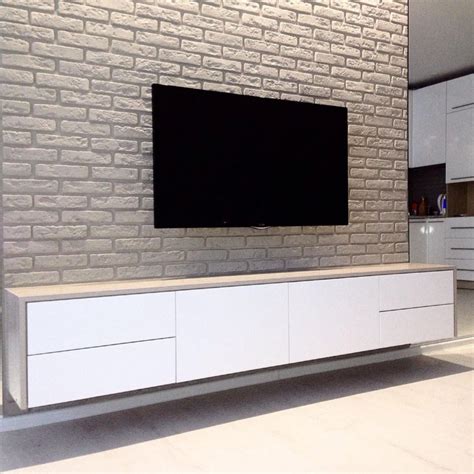 Фото тумба под телевизор в современном стиле на длинную стену фото 100 лучших идей современная