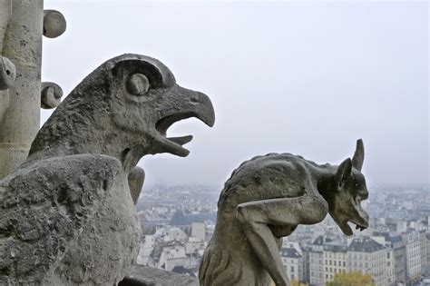 巴黎圣母院突发大火火势不止屋顶坍塌楼顶上钟楼怪物可还安好