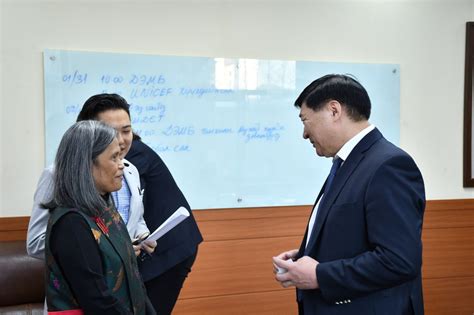 ДЭМБ ын суурин төлөөлөгчийг хүлээж авч уулзлаа