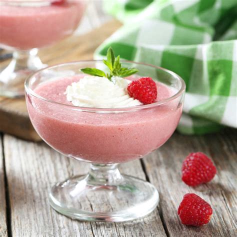 Frozen Raspberry Mousse Recipe How To Make Frozen Raspberry Mousse