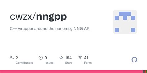 GitHub Cwzx Nngpp C Wrapper Around The Nanomsg NNG API