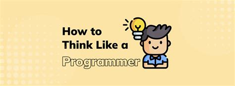 How To Think Like A Programmer Freelance Services Ithire