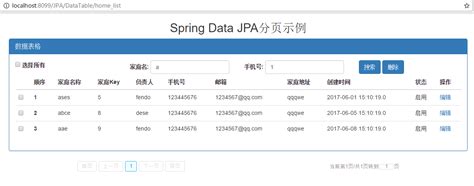 Spring Data Jpakkpager实现分页功能 Csdn博客
