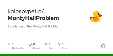 Github Kolosovpetro Montyhallproblem Simulation Of The Monty Hall Problem