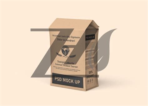 دانلود فایل لایه باز موکاپ کیسه کاغذی کرافت دانلود رایگان فایل لایه باز، Psd، وکتور، لوگو و موکاپ