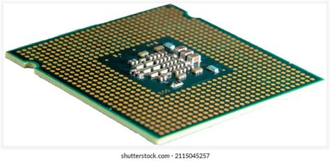 Computer Cpu Processor Back Side Stock Photo 2115045257 Shutterstock