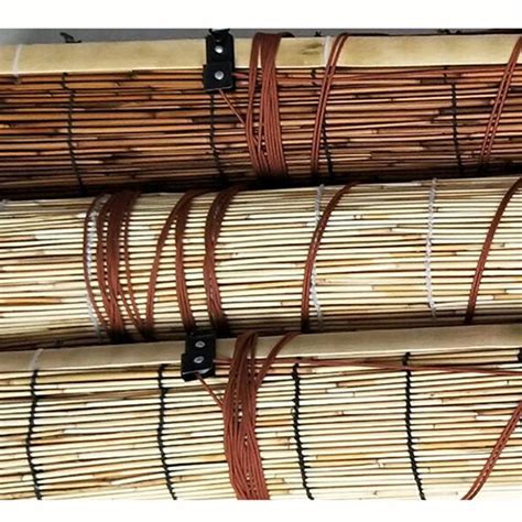 Der ม่านกก ม่านม้วนงแดดไม้ไผ ม่านฟางตกแต่งโรงแร สามารถยกสำเร็จรูป นผนังกันน้ำและกันแดด ชีวิต