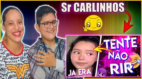 React Sr Carlinhos Tente NÃo Rir Youtube