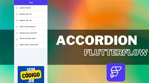 Crie Um Faq Interativo Com Accordion Usando Flutterflow E Supabase Semcodigobr