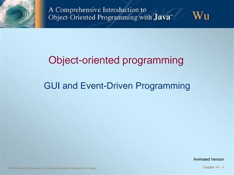 SOLUTION Lecture12 Gui Event Driven Studypool