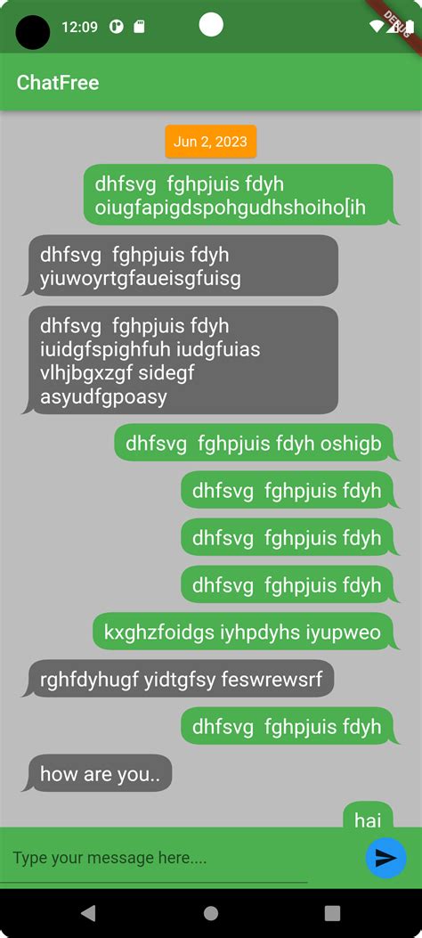 Simple Chat App Ui Using Custom List In Flutter By Arjun V Medium