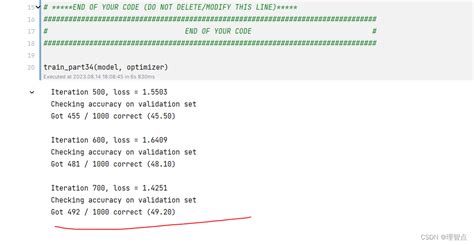 Cs231n Assignment2 Q5 Pytorch On Cifar 10 Achieve At Least 70 Accuracy On The Validation S Csdn博客