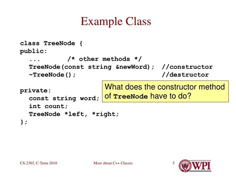 Ppt Understanding C Classes And Constructors Concepts And Examples