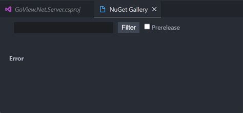 Error Service Not Available · Issue 91 · Pcislovscode Nuget Gallery · Github