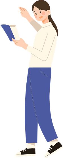 扁平职业人物群像插画 教师