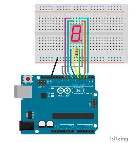 Projeto Utilizando O Display De LED De Segmentos GBK Robotics