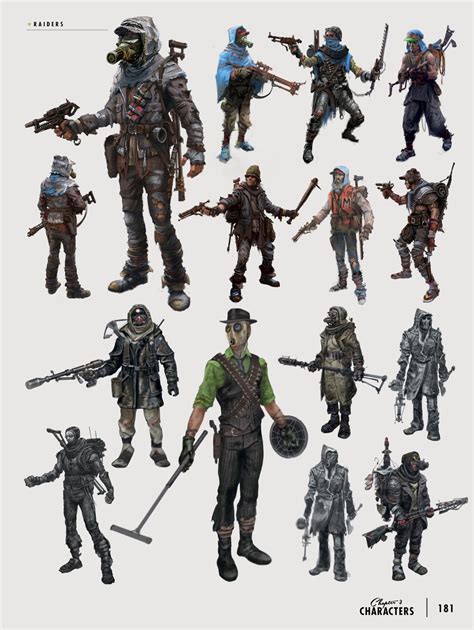 Fallout 4 Concept Raiders Fallout Concept Art Fallout Raider Fallout