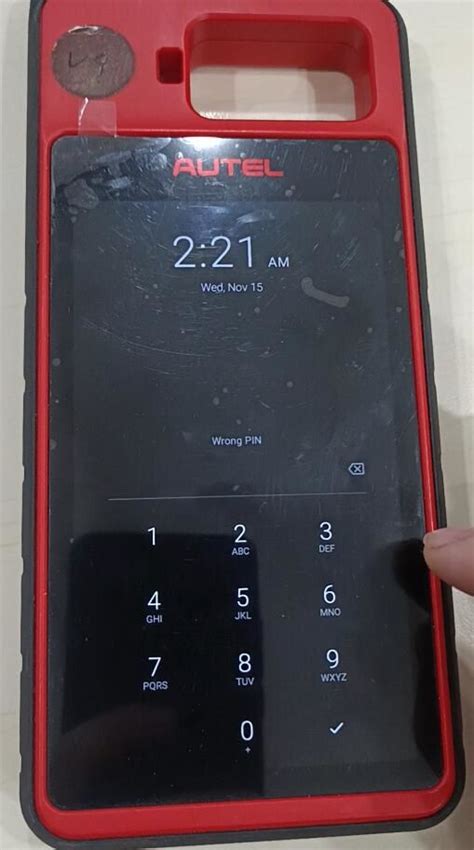 How To Find Autel Km100 Screen Lock Password