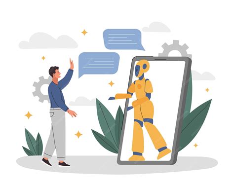 Premium Vector Ai Assistant Concept