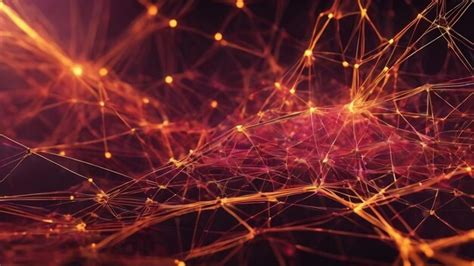 Premium Ai Image Plexus Data Network Technology Background