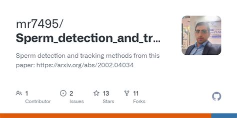 Github Mr7495spermdetectionandtracking Sperm Detection And Tracking Methods From This