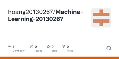 Machine Learning 20130267 Machine Learning Ipynb At Main · Hoang20130267 Machine Learning