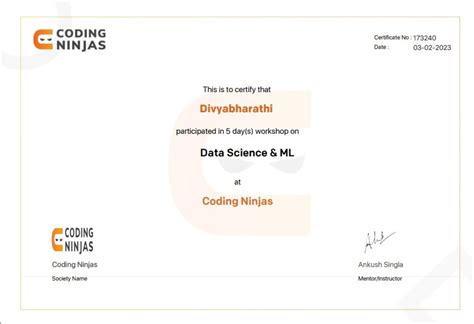 divya bharathi on linkedin datascience machinelearning codingninjas