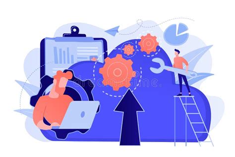 Cloud Engineering Services Vector Concept Metaphors Stock Vector