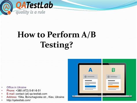 Ppt How To Perform Ab Testing Powerpoint Presentation Free