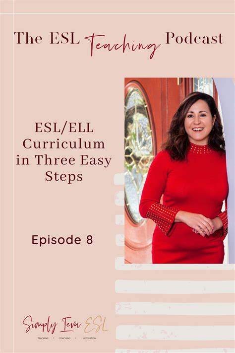 Esl Ell Curriculum In Three Easy Steps Artofit