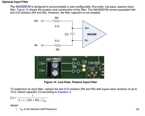 Ina300 Q1 Understanding Vsensemin Calculation In Relation To Load Current Sensing Amplifiers