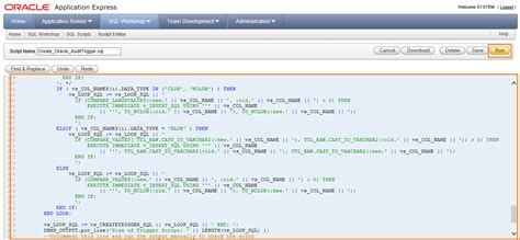 Creating Database Manually Using Scripts Oracle Server