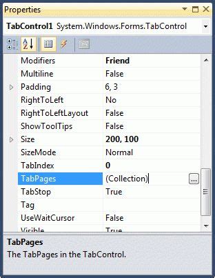 Learn Tab Control Using C