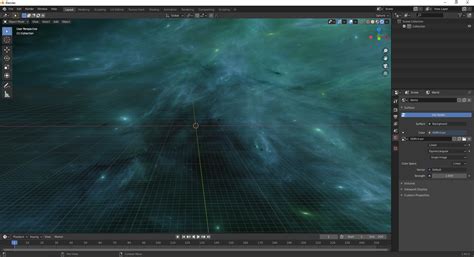 How Can I Make The HDRI Also Be Visible At The Bottom And Not End At The Horizon Questions