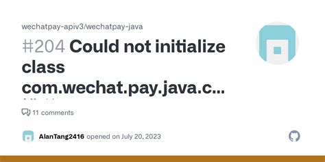 Could Not Initialize Class Comredefaultclientbuilder 错误 · Issue