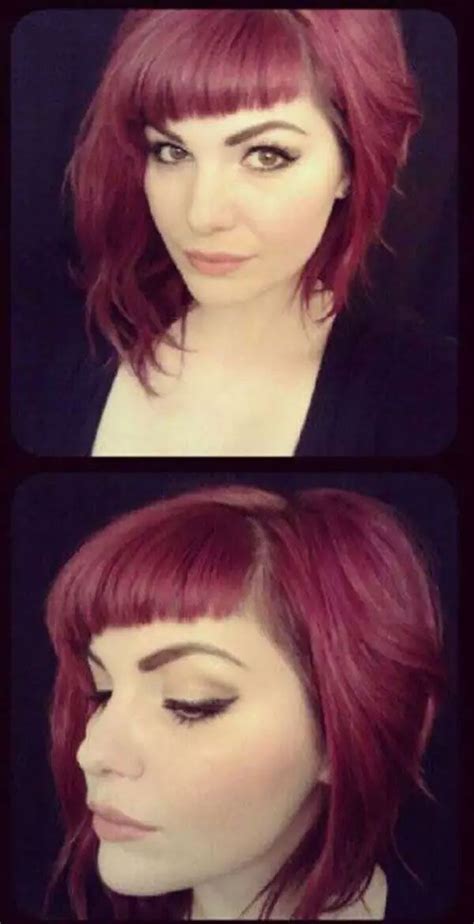 New Asymmetrical Bob With Bangs Bob Hairstyle Com Short Hair Color Assymetrical Hair