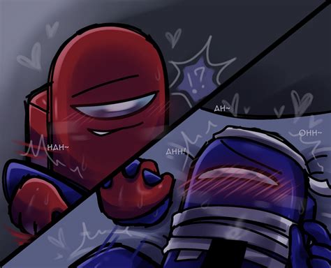 Rule 34 Among Us Among Us Blue Among Us Red Blue Among Us Gay Girlno Sleep606 Red Among Us