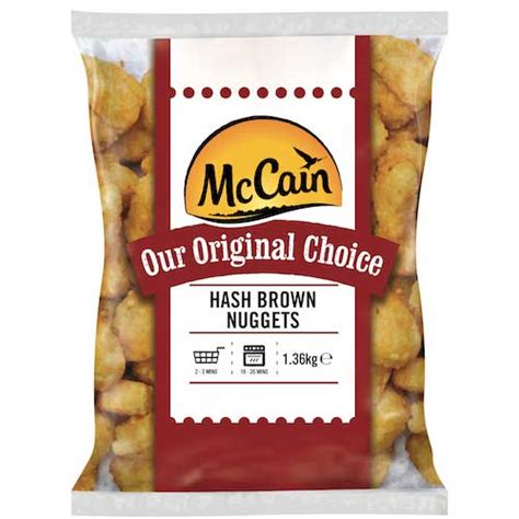 Mccain Original Choice Hash Brown Nuggets Uk Frozen Food