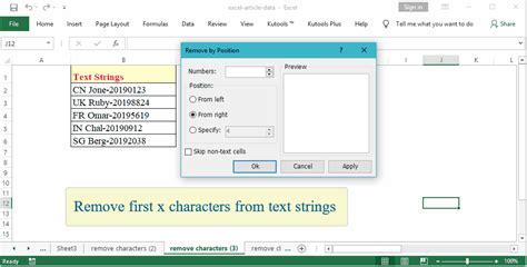 Master Excel Remove First Character In A Snap University Innovation Hub