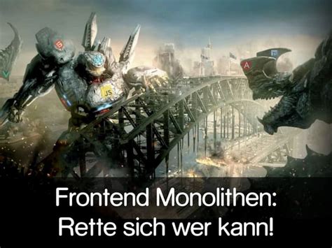 Frontend Monoliths Run If You Can Pdf