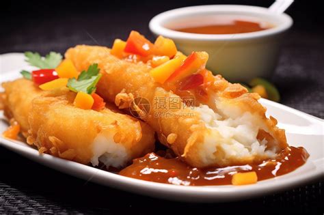 美味的油炸鳕鱼高清图片下载 正版图片600224713 摄图网