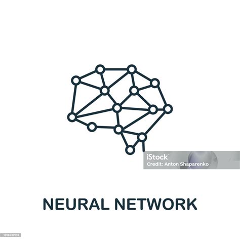 기계 학습 컬렉션의 신경망 아이콘입니다 템플릿 웹 디자인 및 인포 그래픽을위한 간단한 라인 신경망 아이콘 감사에 대한 스톡 벡터 아트 및 기타 이미지 Istock