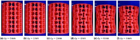 The Elastomeric Porous Cylinder At Various Stages Of Vertical Download Scientific Diagram